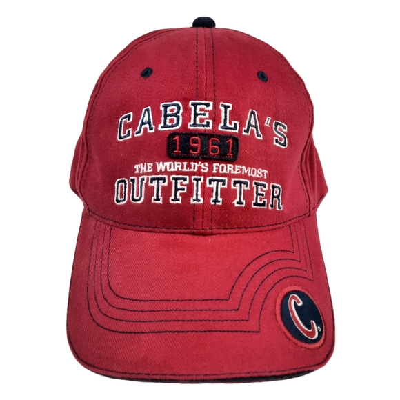 Accessories | Cabelas 1961 Worlds Foremost Outfitters Red Hat Big Lids ...